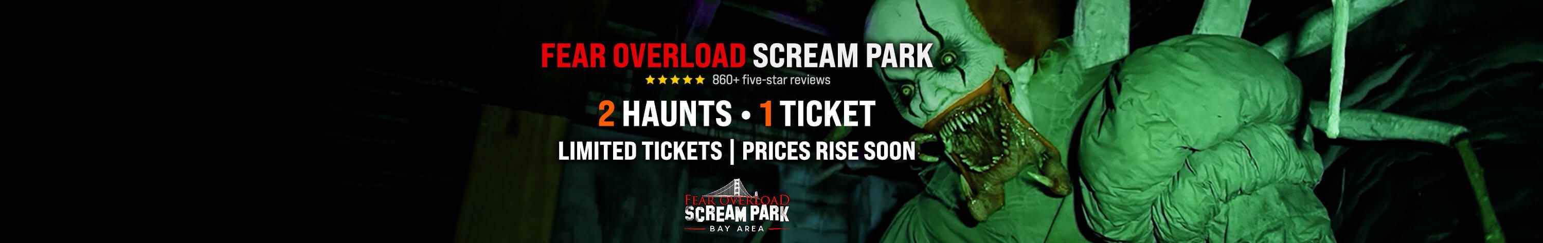 Fear Overload Scream Park | Event Tickets On Sale Now